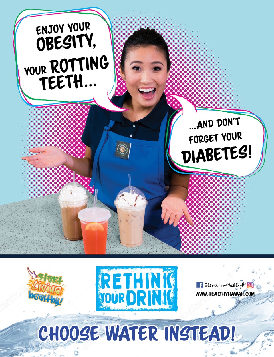 Rethink Your Drink! – Living Healthy Hawaii