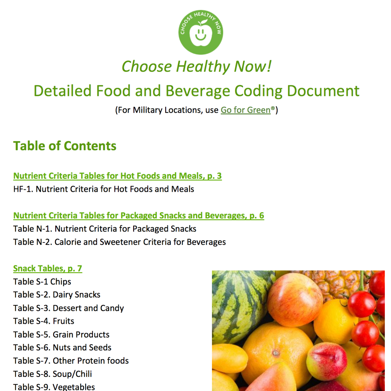 Quick-Start Guide – Living Healthy Hawaii